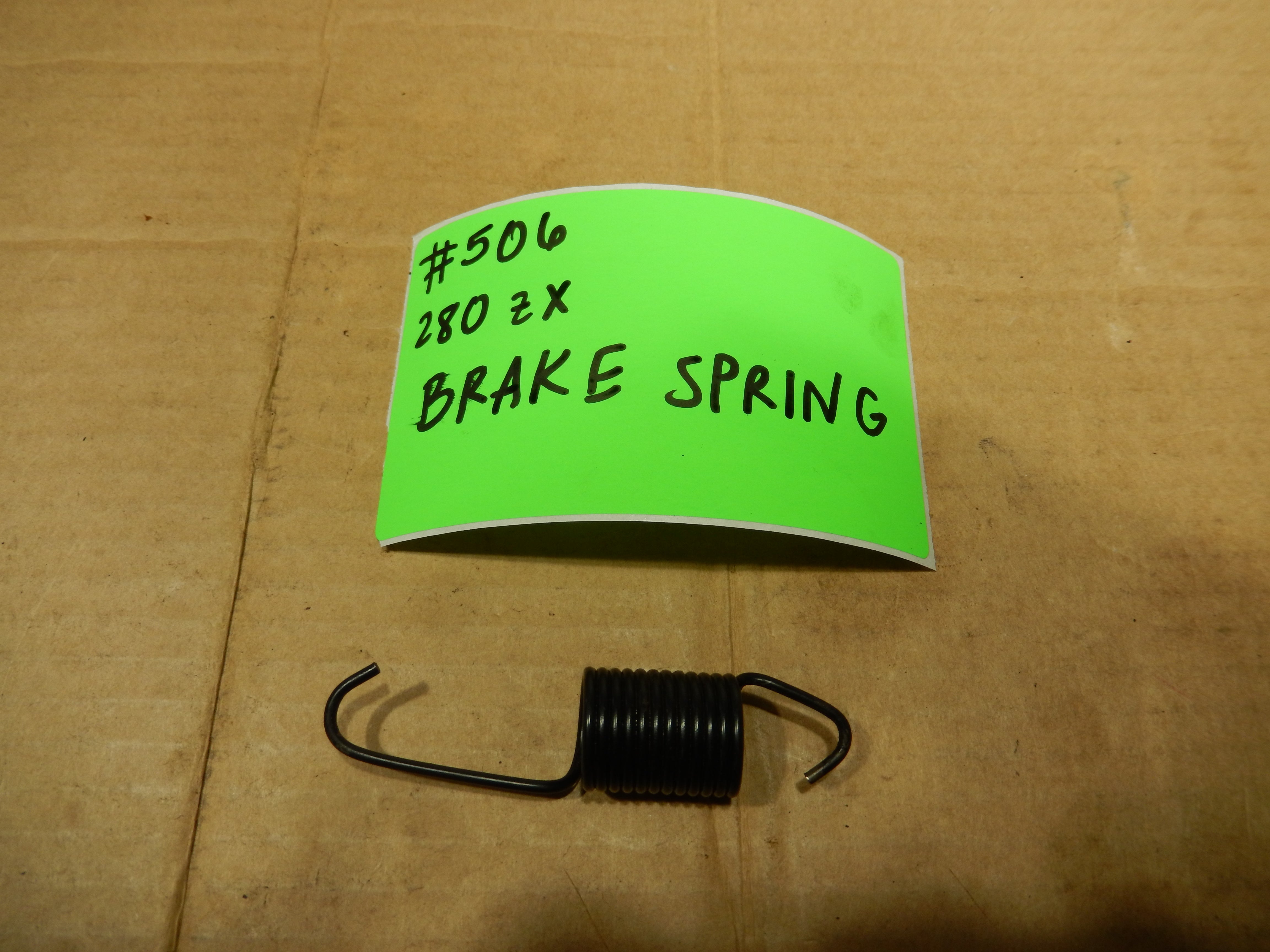Datsun 280ZX Brake Pedal Spring – Joeyz Datsun
