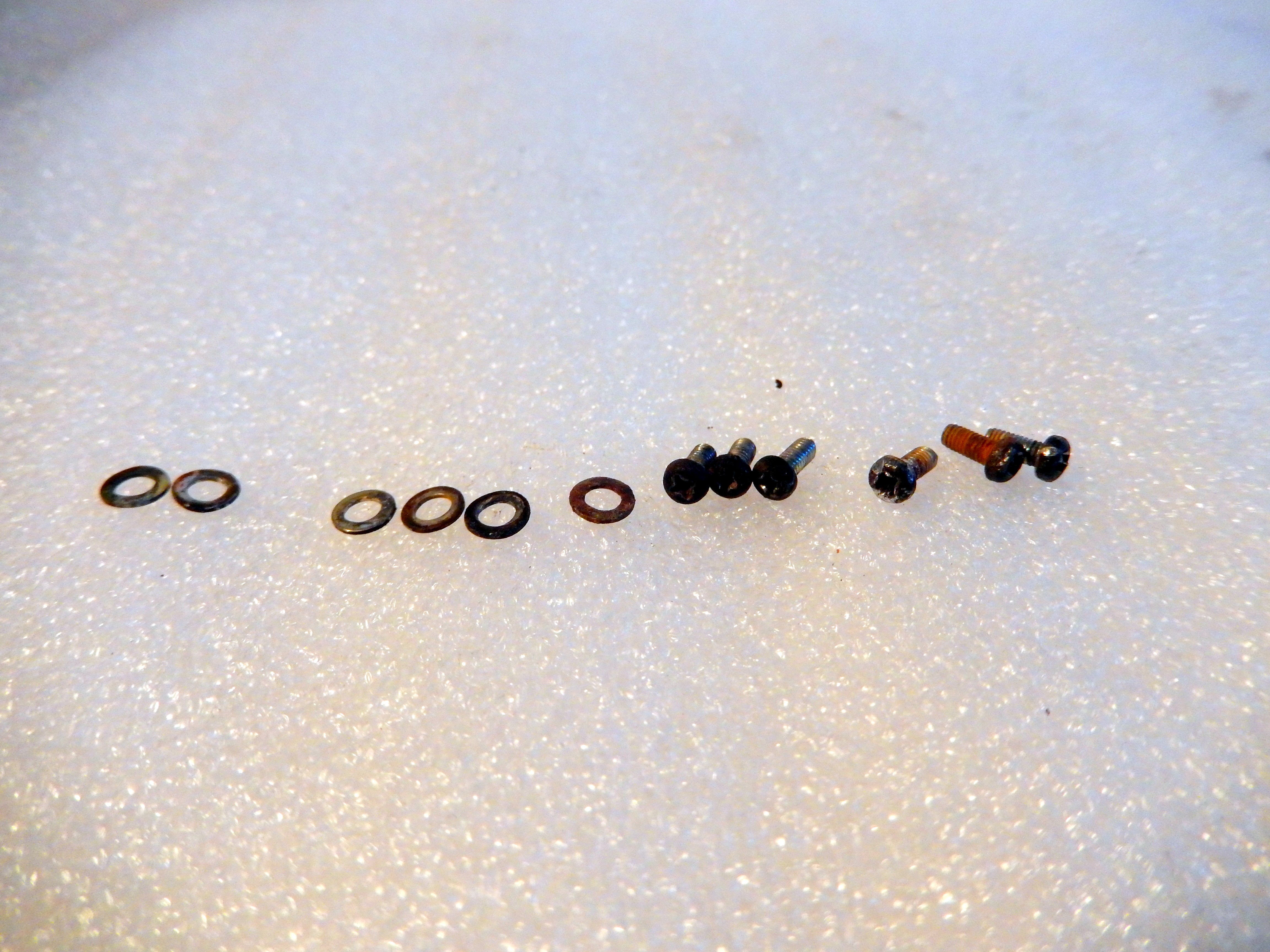 Datsun 240Z Series 1 OEM Speedometer and Tachometer Shroud Fasteners ...