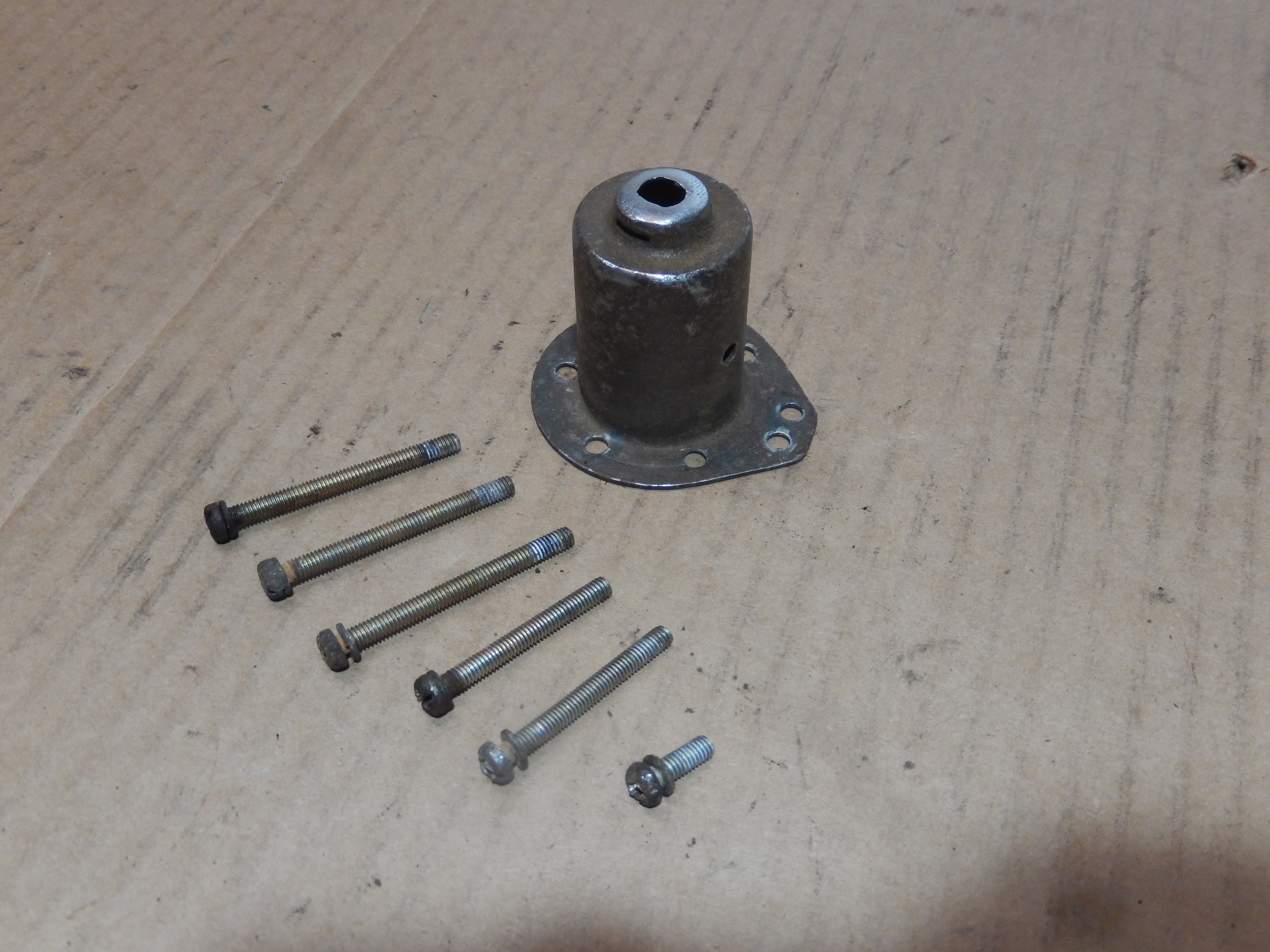 Datsun 280Z Throttle Body Air Temp Sensor Coil Cover + Fasteners ...